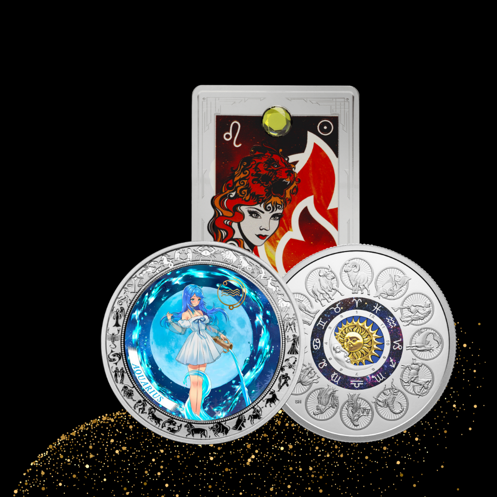 Astrology Coins | Zodiac Signs, Universe, Astronauts | Parthava Coin