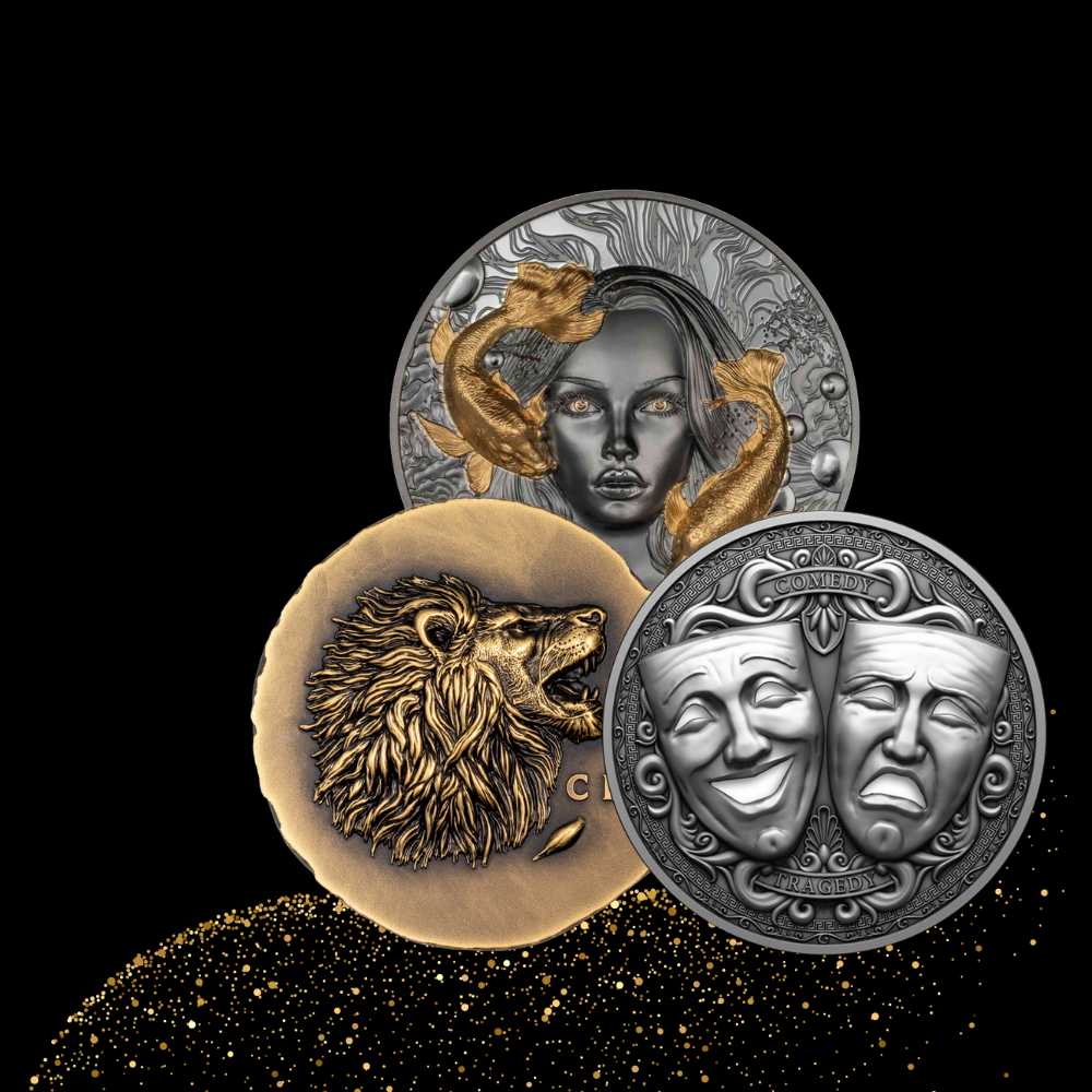 Greek Mythology Coins | Gods, Planets, Medusa, Zeus | Parthava Coin