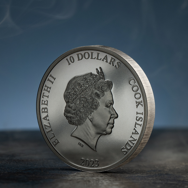 TRAIN Steam Dream 2 Oz Silver Coin $10 Cook Islands 2023 - CIT Coin ...
