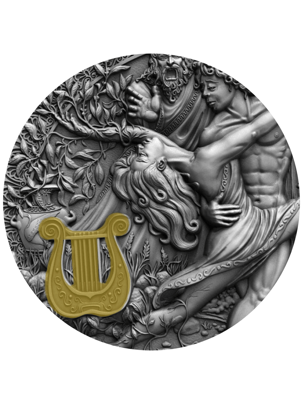 APOLLO God of the Sun Gods 2 Oz Silver Coin $2 Niue 2020 - Mint of Poland
