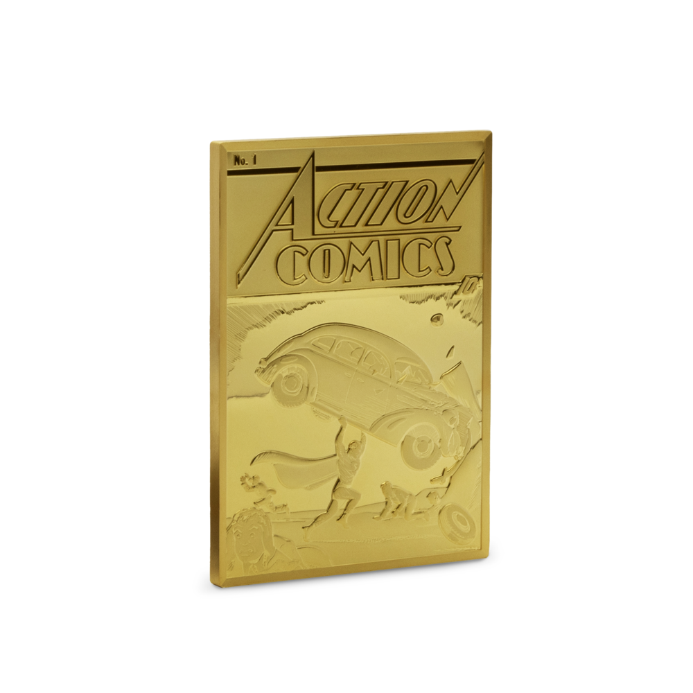 DC 90th Anniversary Golden Age Action Comics #1 Gilded Coin - Agoro By ...