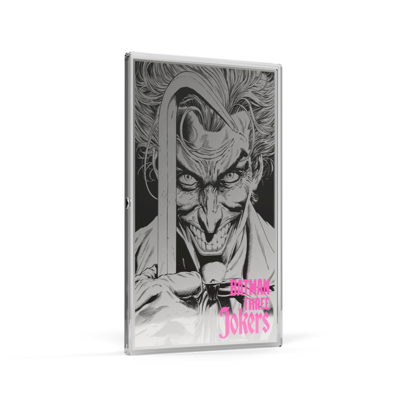 Batman Three Jokers #1 The Clown Silver Collectible Foil - Agoro By New ...