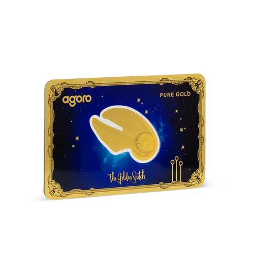 HARRY POTTER™ The Golden Snitch Pure Gold Collectible - Agoro By New ...
