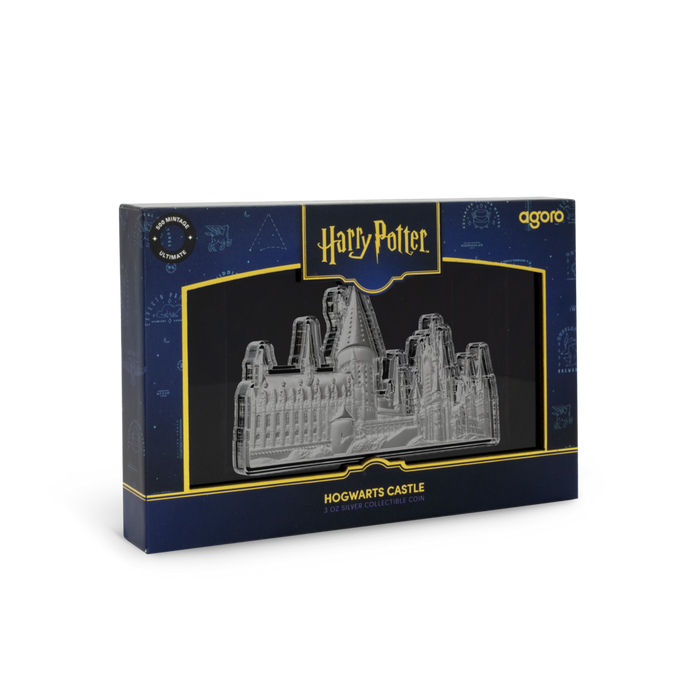 HARRY POTTER™ Hogwarts Castle Silver Collectible Coin - Agoro By New ...