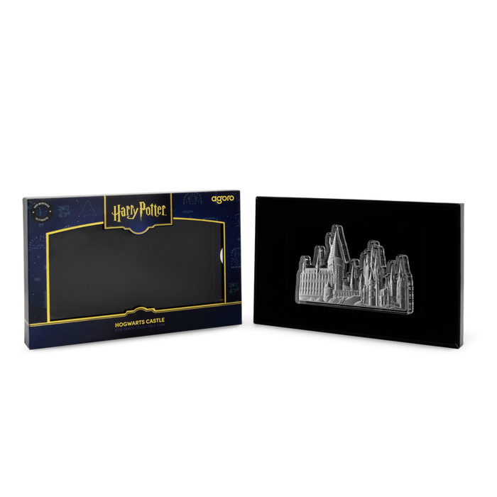 HARRY POTTER™ Hogwarts Castle Silver Collectible Coin - Agoro By New ...