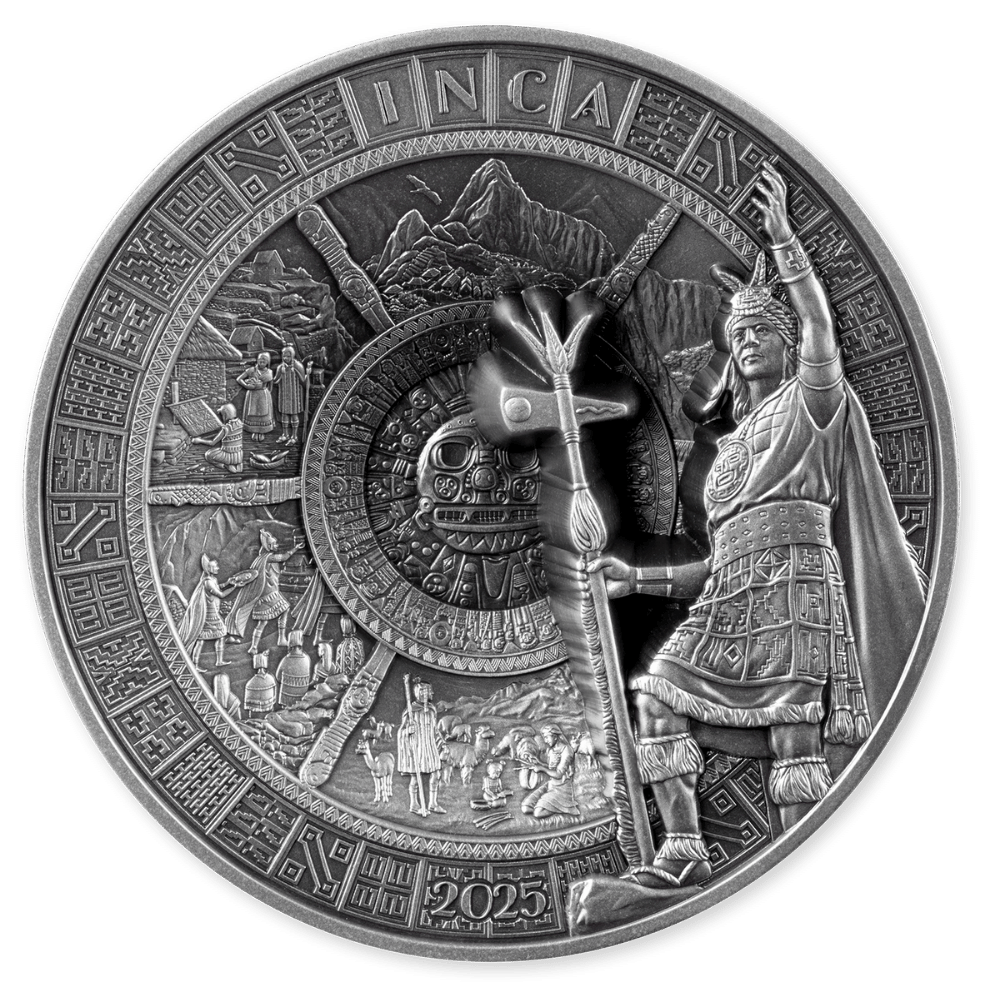 Inca Empire 1 Kg Silver Coin 2025 - MDM