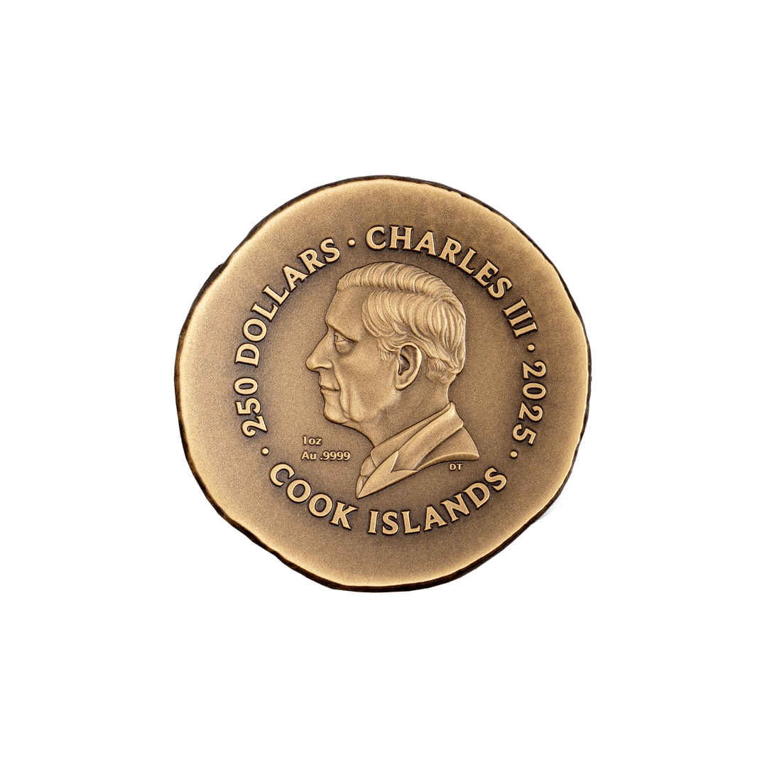 Leon Numismatic Icons 1 Oz Gold Coin $250 Cook Islands 2025 - CIT Coin ...