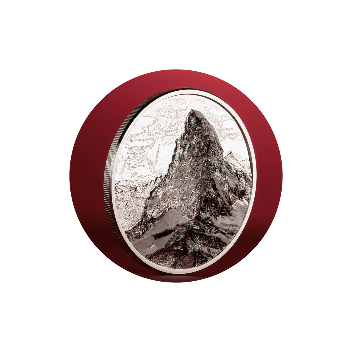Matterhorn 1 Oz Silver Coin 5 Swiss Francs Switzerland 2025 - CIT Coin ...