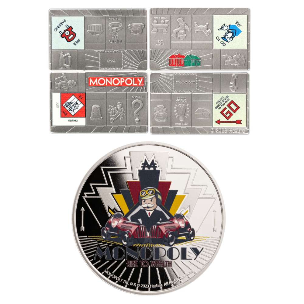Monopoly Silver Coin Bundle - MDM