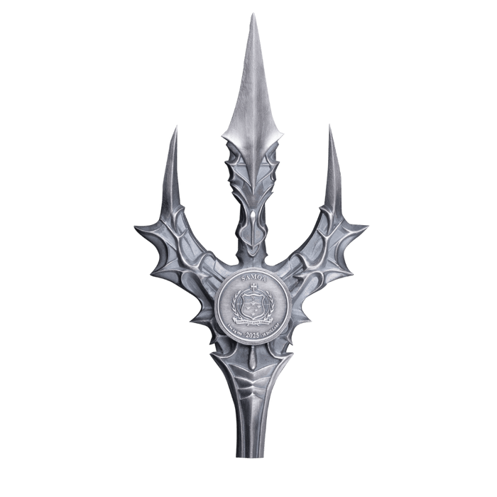 Neptune's Trident 5 Oz Silver Coin 2025 - MDM