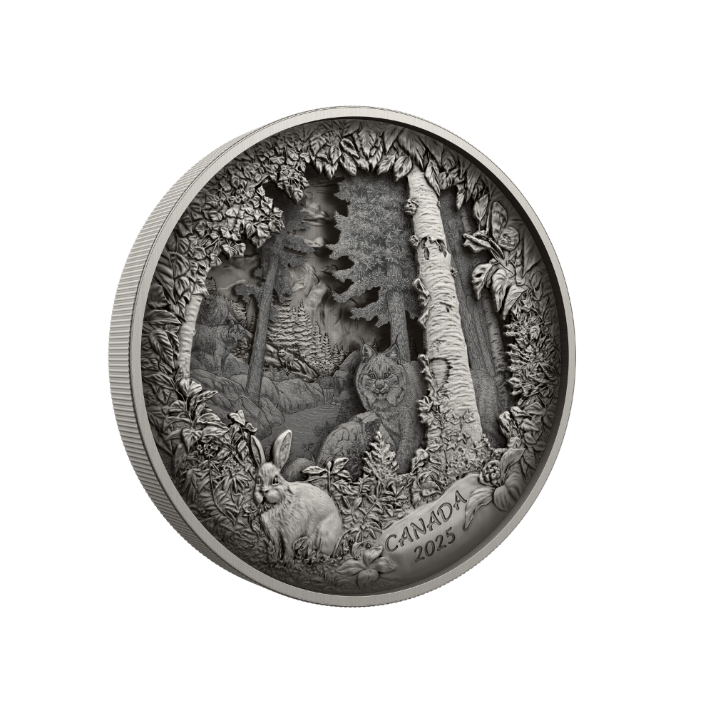 Predator or Prey in Shadow Box Fine Silver Coin Canada 2025 - Royal ...