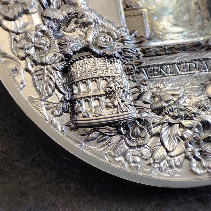 ROMA Monumental View Rome 3 Oz Silver Coin $20 Cook Islands 2024 ...