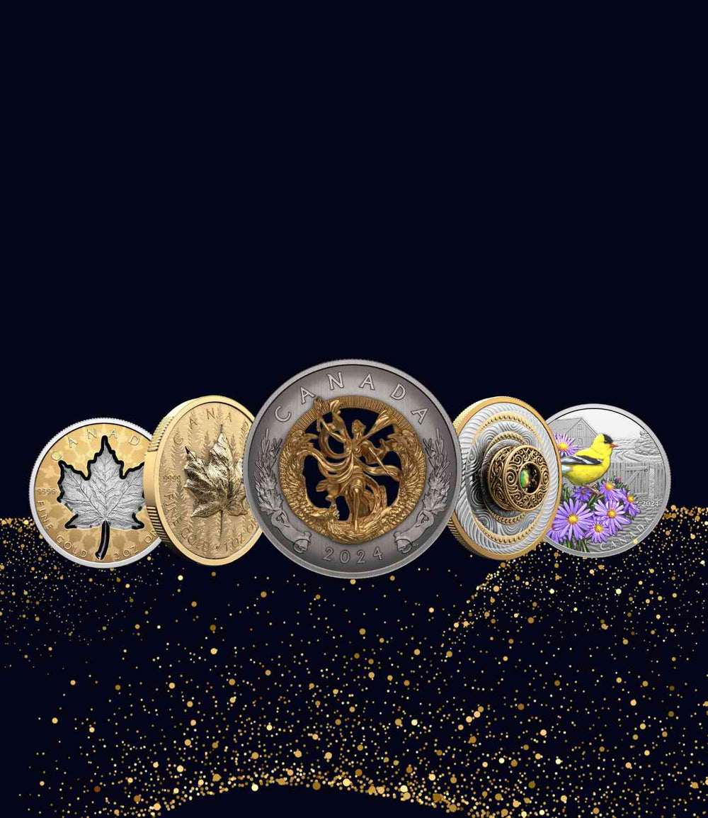 Buy Royal Canadian Mint Collectible Coins Online | Parthava Coin