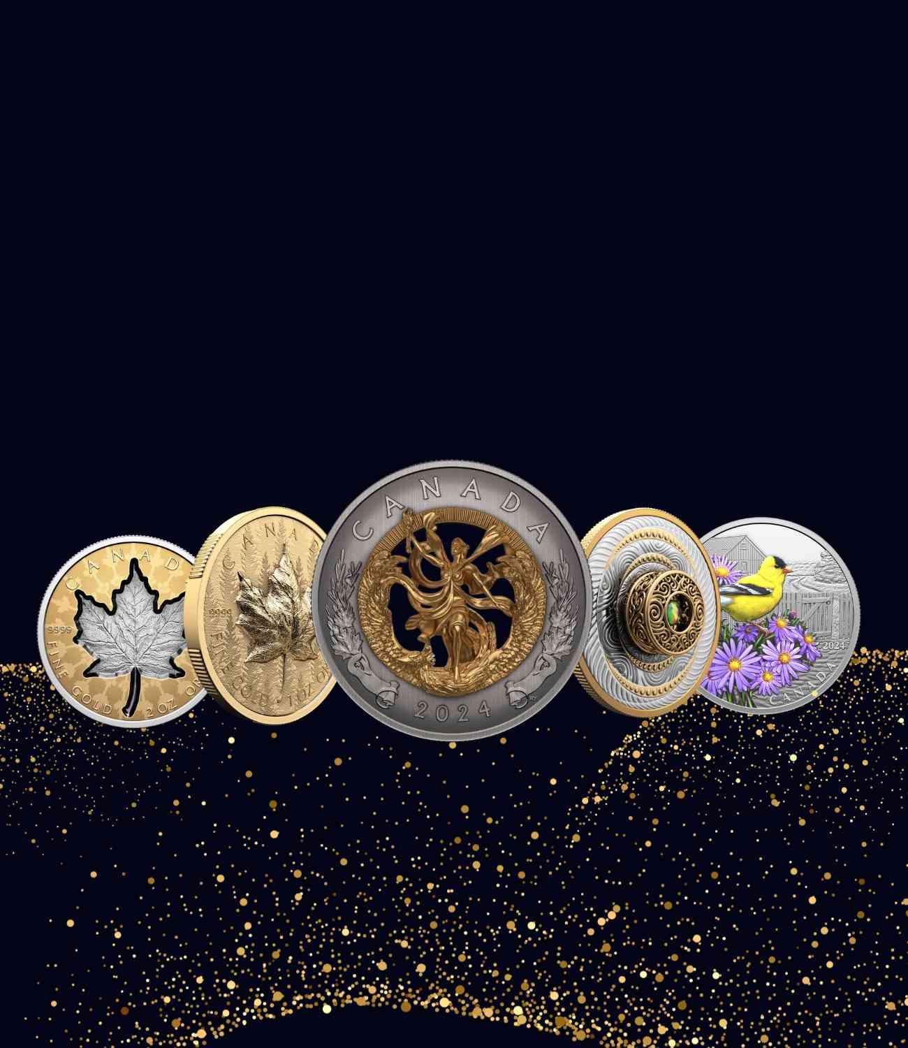 Buy Royal Canadian Mint Collectible Coins Online | Parthava Coin