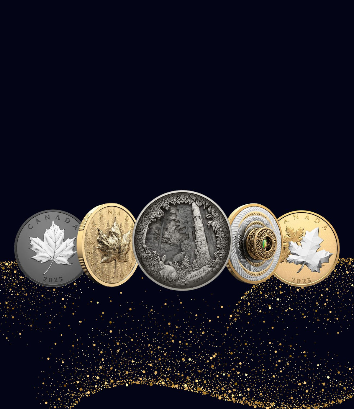 Buy Royal Canadian Mint Collectible Coins Online | Parthava Coin