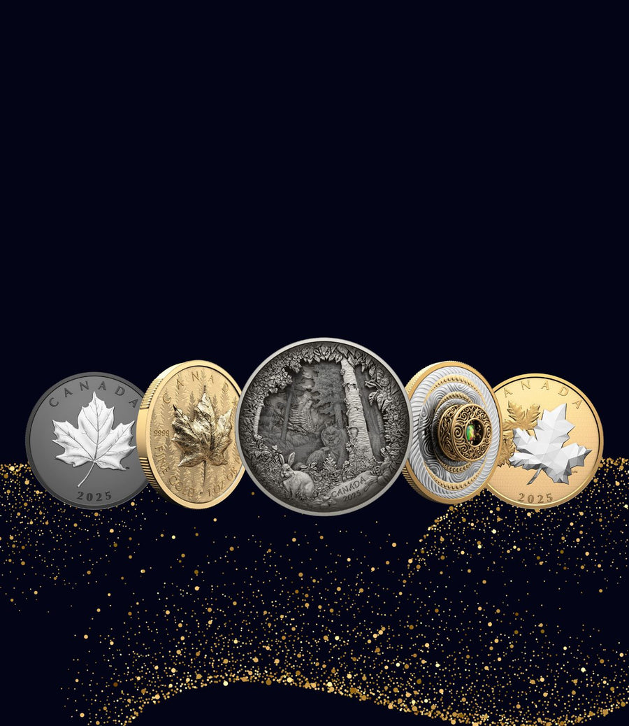 Buy Royal Canadian Mint Collectible Coins Online | Parthava Coin
