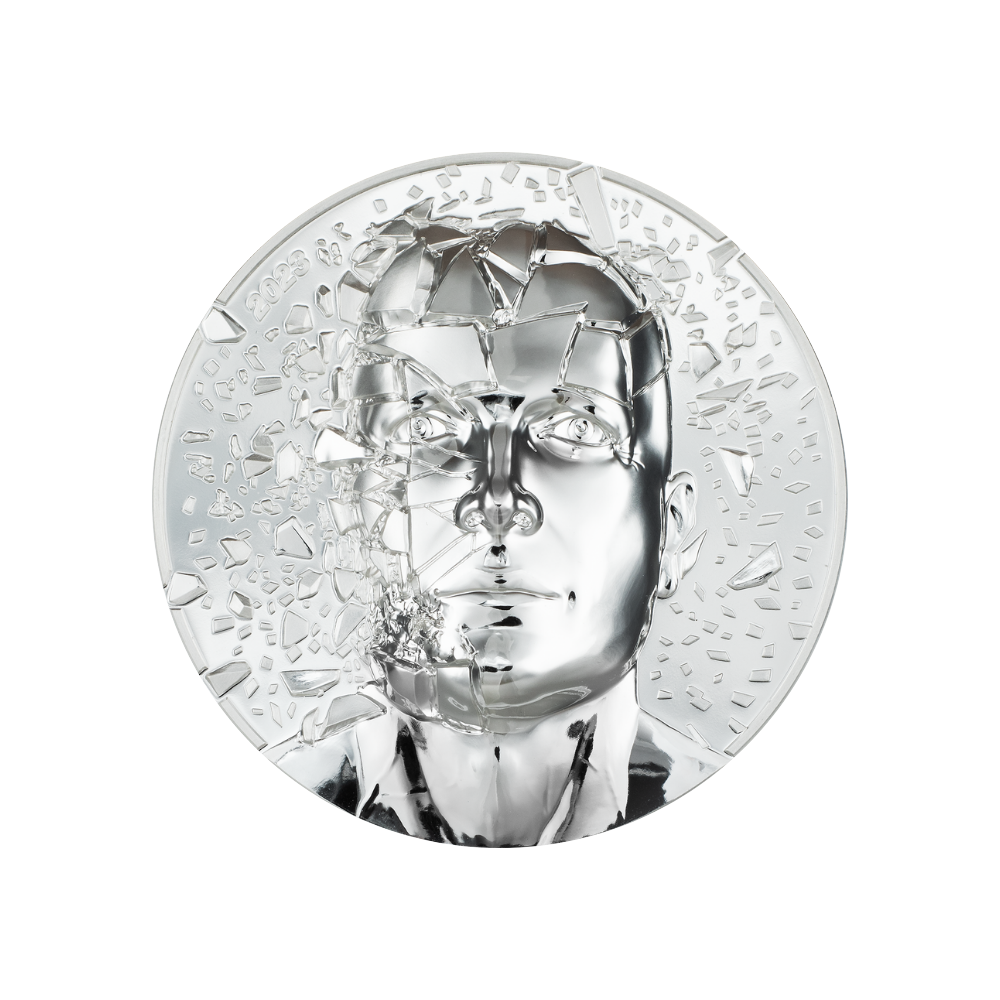 SILVER BURST 3 Oz Silver Coin $20 Cook Islands 2023 - CIT Coin Invest AG