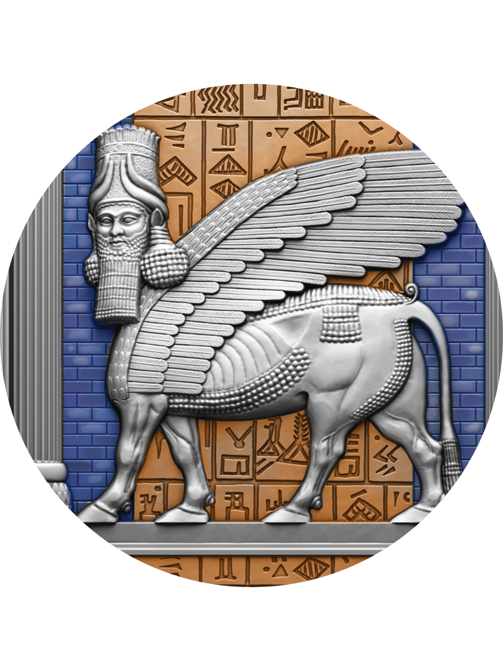 SUMERIAN Ancient Civilizations 2 Oz Silver Coin 2000 Francs Cameroun ...