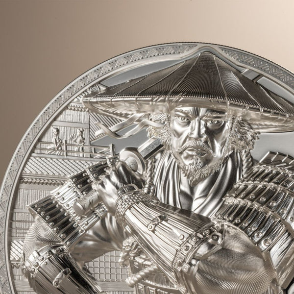 Samurai 5 Oz Silver Coin 2025 - CIT Coin Invest AG