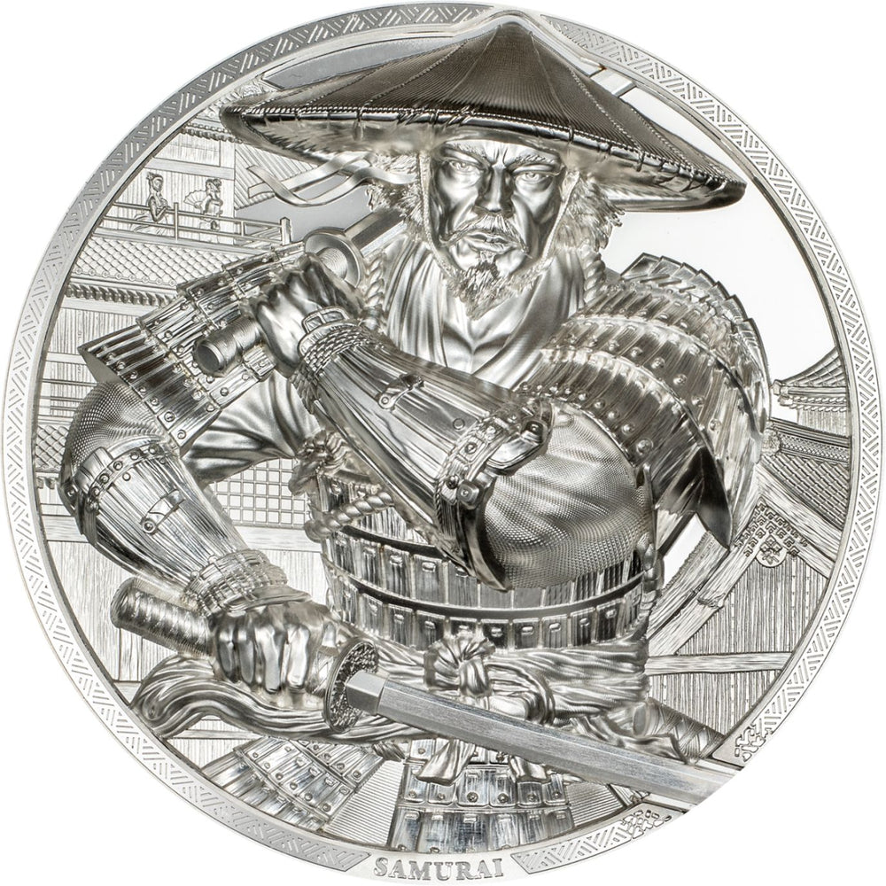 Samurai 5 Oz Silver Coin 2025 - CIT Coin Invest AG