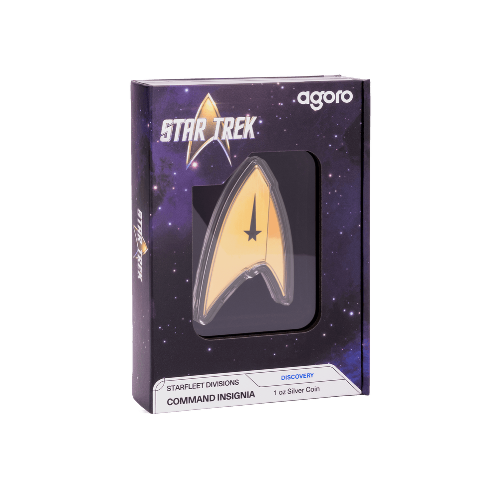Star Trek Starfleet Divisions Command Insignia 1 Oz Silver Coin - Agoro ...