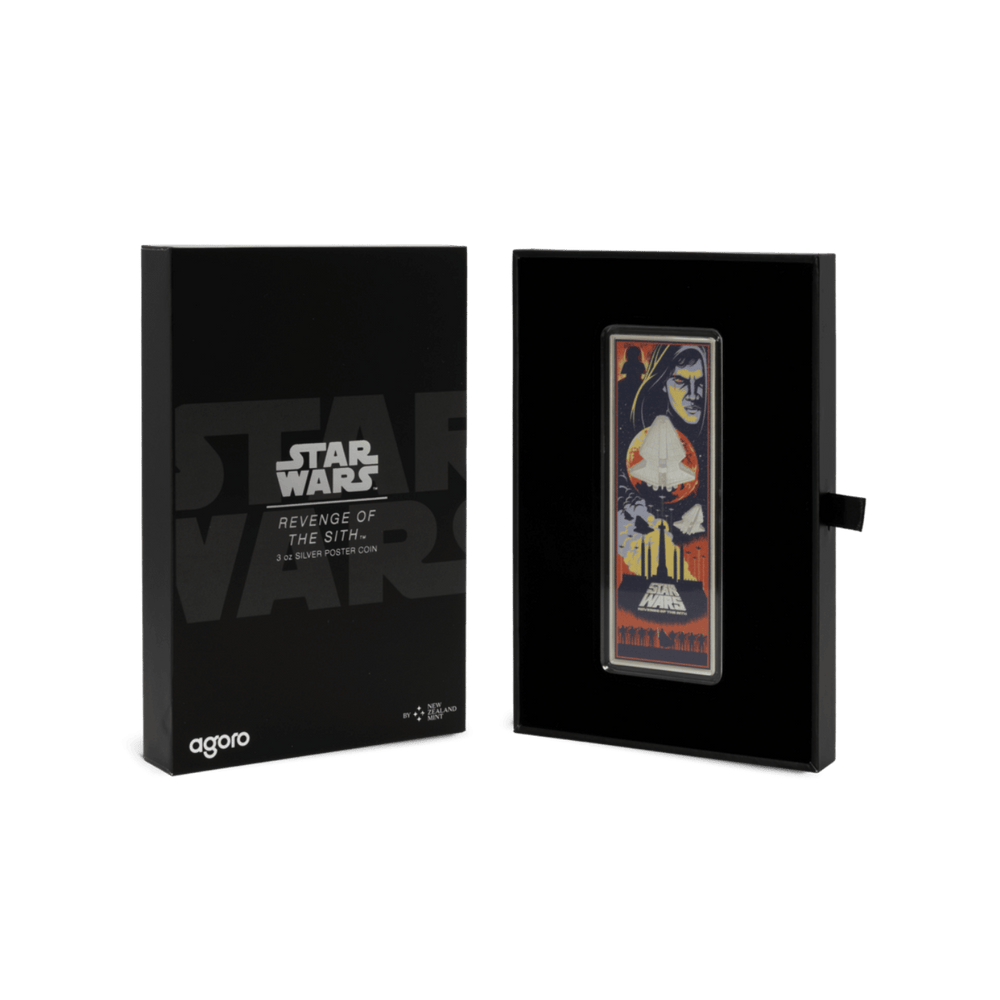Star Wars™ Revenge of the Sith™ 3 Oz Silver Poster Coin - Agoro By New ...