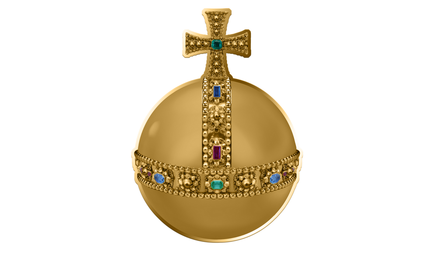 THE ROYAL ORB 1kg Silver Coin $25 Samoa 2024 - MDM