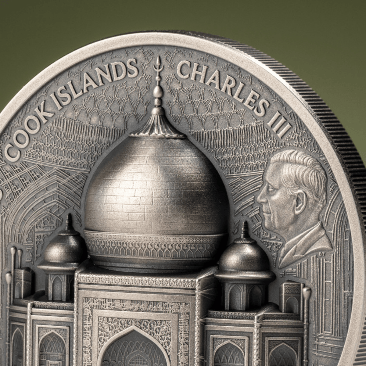 Taj Mahal Historical Monuments 2 Oz Silver Coin 2025 - CIT Coin Invest AG