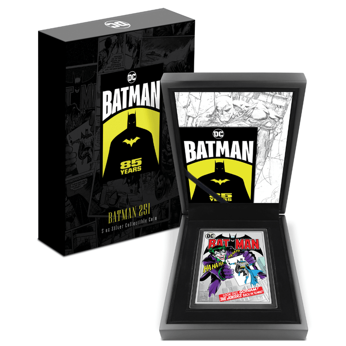 BATMAN™ 85 Years Batman Comic 251 Collectible Coin - Agoro By New ...