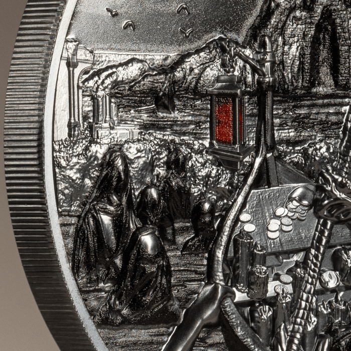 CHARON Ferryman of the Dead 3 Oz Silver Coin $20 Palau 2023 - CIT Coin ...