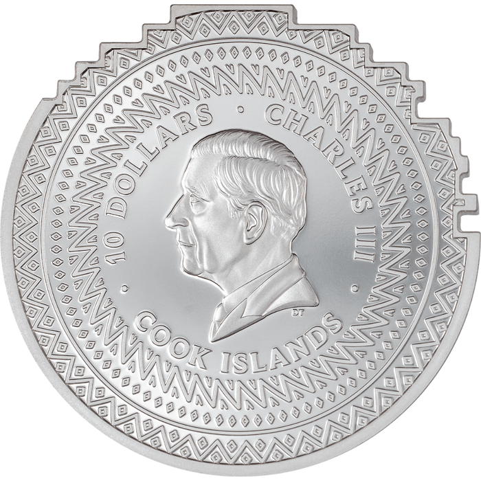 ELEPHANT Reconstruction 2 Oz Silver Coin $10 Cook Islands 2024 - CIT ...