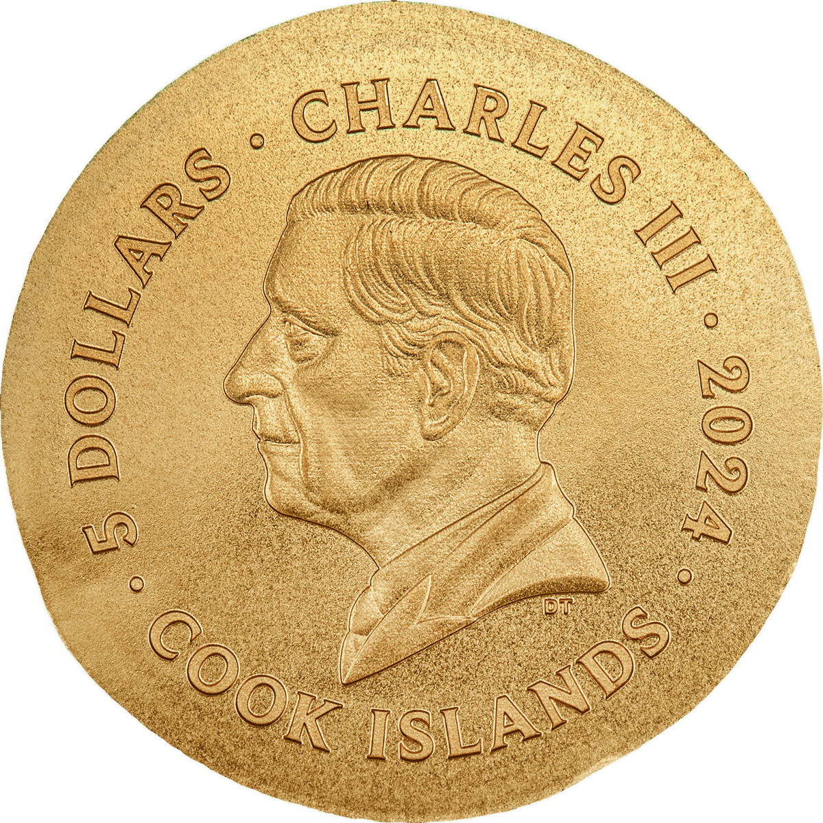 GRYPHON Numismatic Icons Gold Coin $5 Cook Islands 2024 - CIT Coin ...