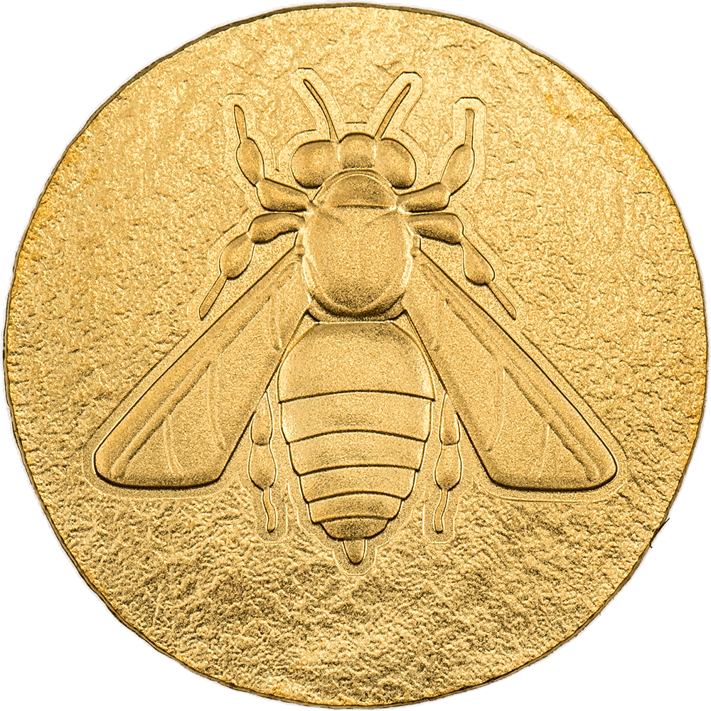 HONEY BEE Ephesos Ancient Greece Gold Coin $5 Cook Islands 2023 - CIT ...