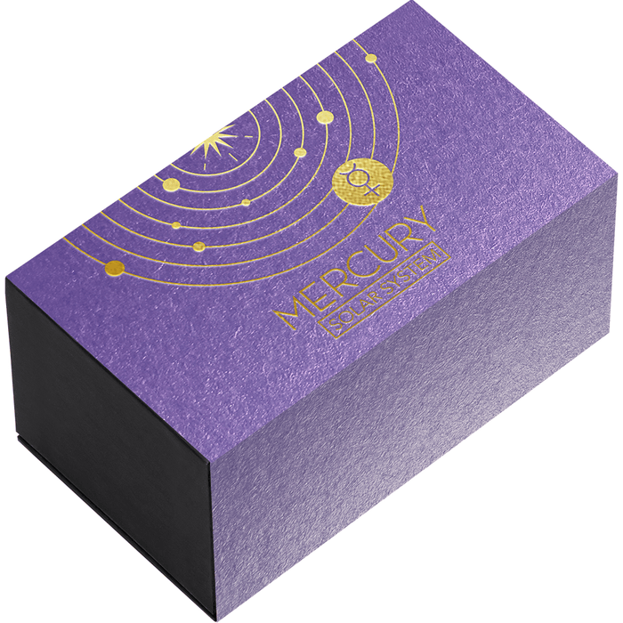 MERCURY Solar System 2 Oz Silver Coin 10 Cedis Ghana 2024 - Mint XXI