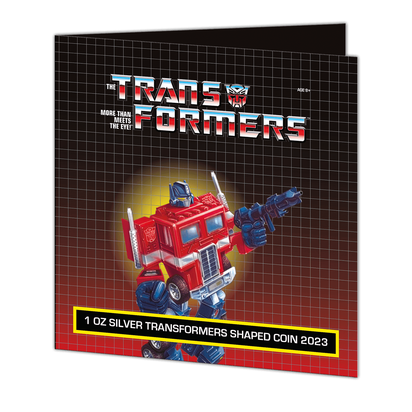 OPTIMUS PRIME Transformer Shaped 1 Oz Silver Coin $5 Samoa 2023 - MDM