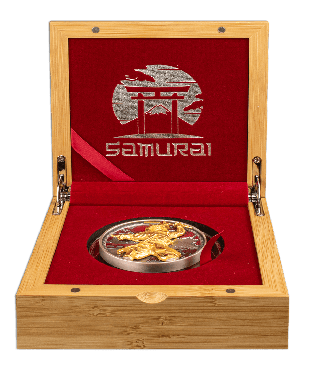 SAMURAI 5 Oz Silver Coin $10 Samoa 2024 - MDM