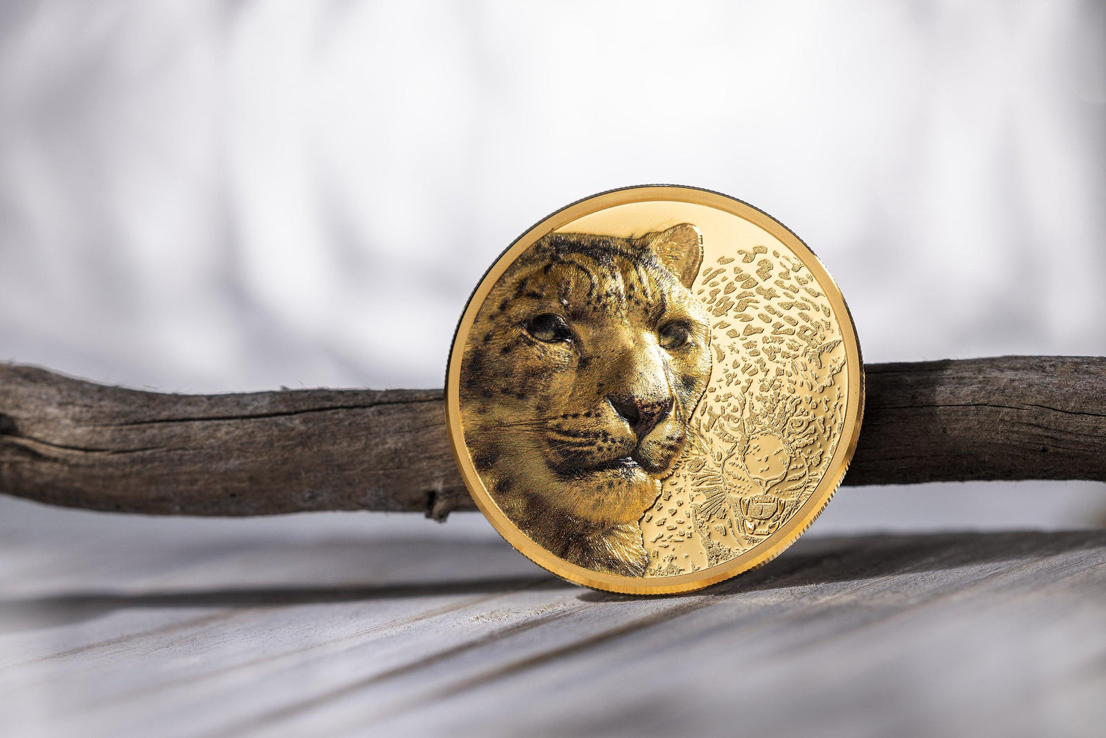 Snow Leopard Wild Mongolia 1 Oz Gold Coin 2024 - CIT Coin Invest AG