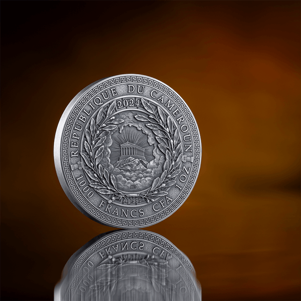 SPHINX Great Greek Mythology 1 Oz Silver Coin 1000 Francs Cameroon 2024 ...