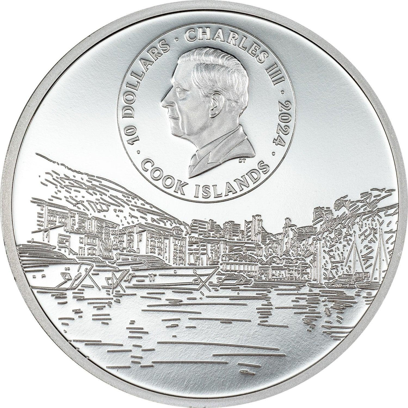 THE ROCK OF MONACO The Architectures Of The World 2 Oz Silver Coin $10 ...