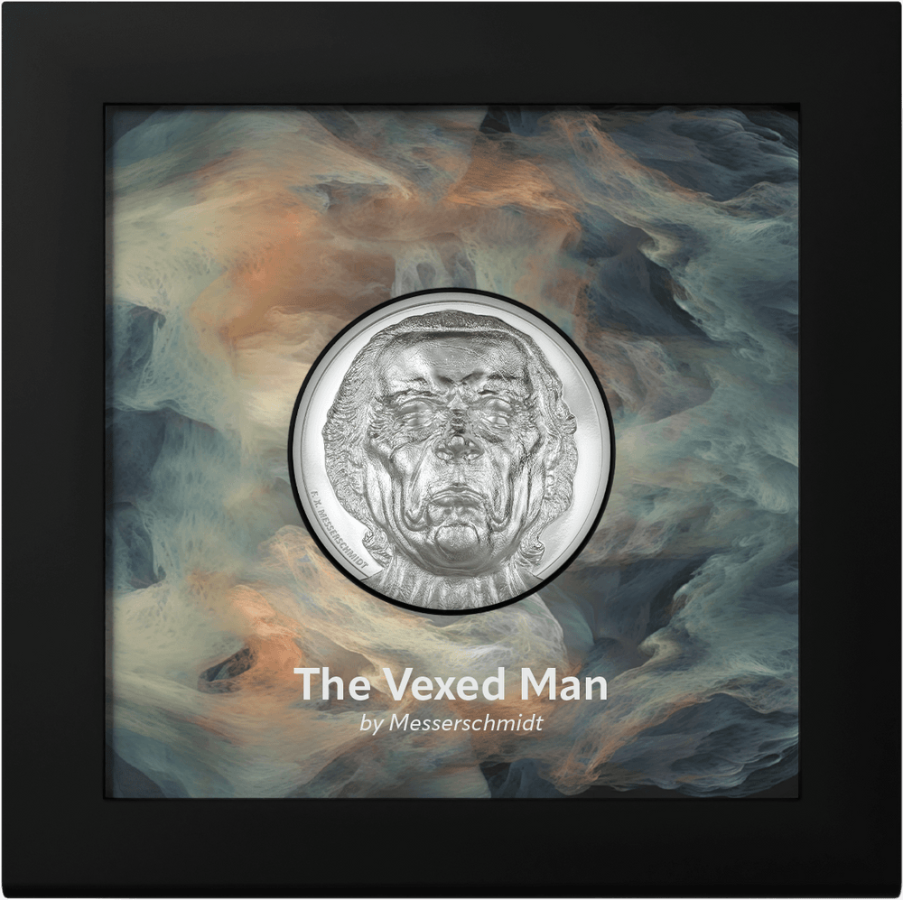 VEXED MAN Striking Heads 2 Oz Silver Coin $10 Cook Islands 2023 - CIT ...