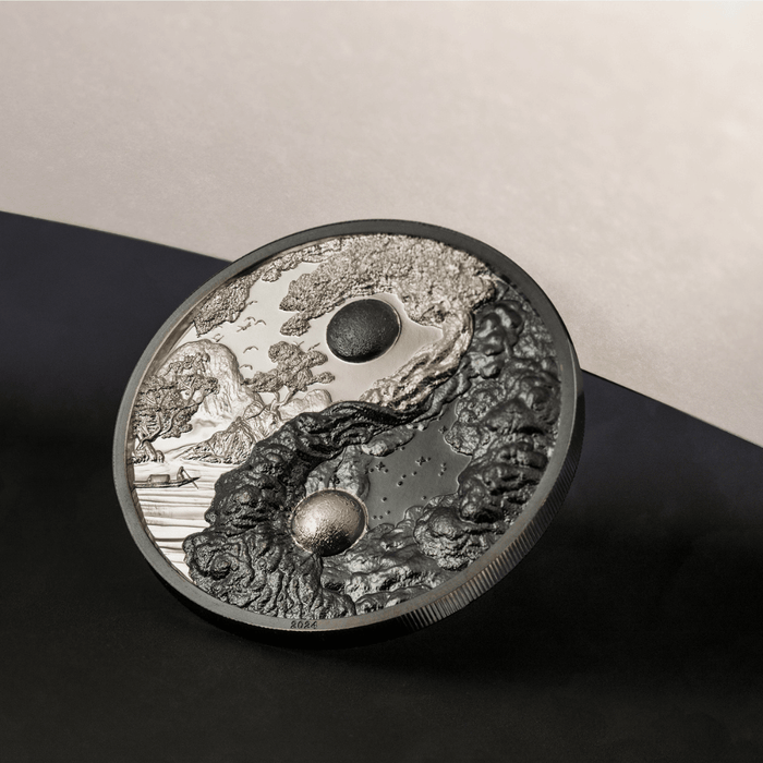 YIN AND YANG 1 Oz Silver Coin $5 Palau 2024 - CIT Coin Invest AG