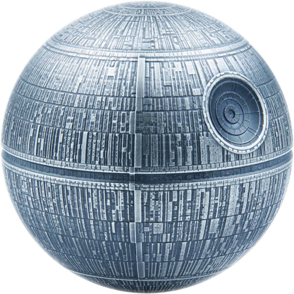 DEATH STAR™ Star Wars 1 kg Silver Coin $100 Niue 2021 - Agoro By New ...