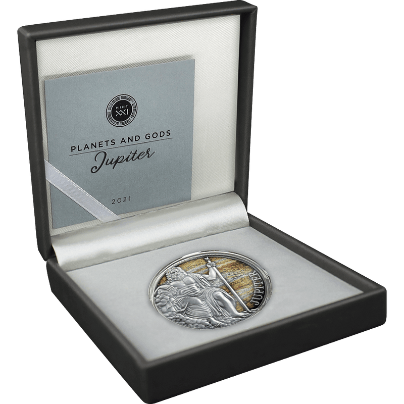 JUPITER Planets and Gods 3 Oz Silver Coin 3000 Francs Cameroon 2021 ...