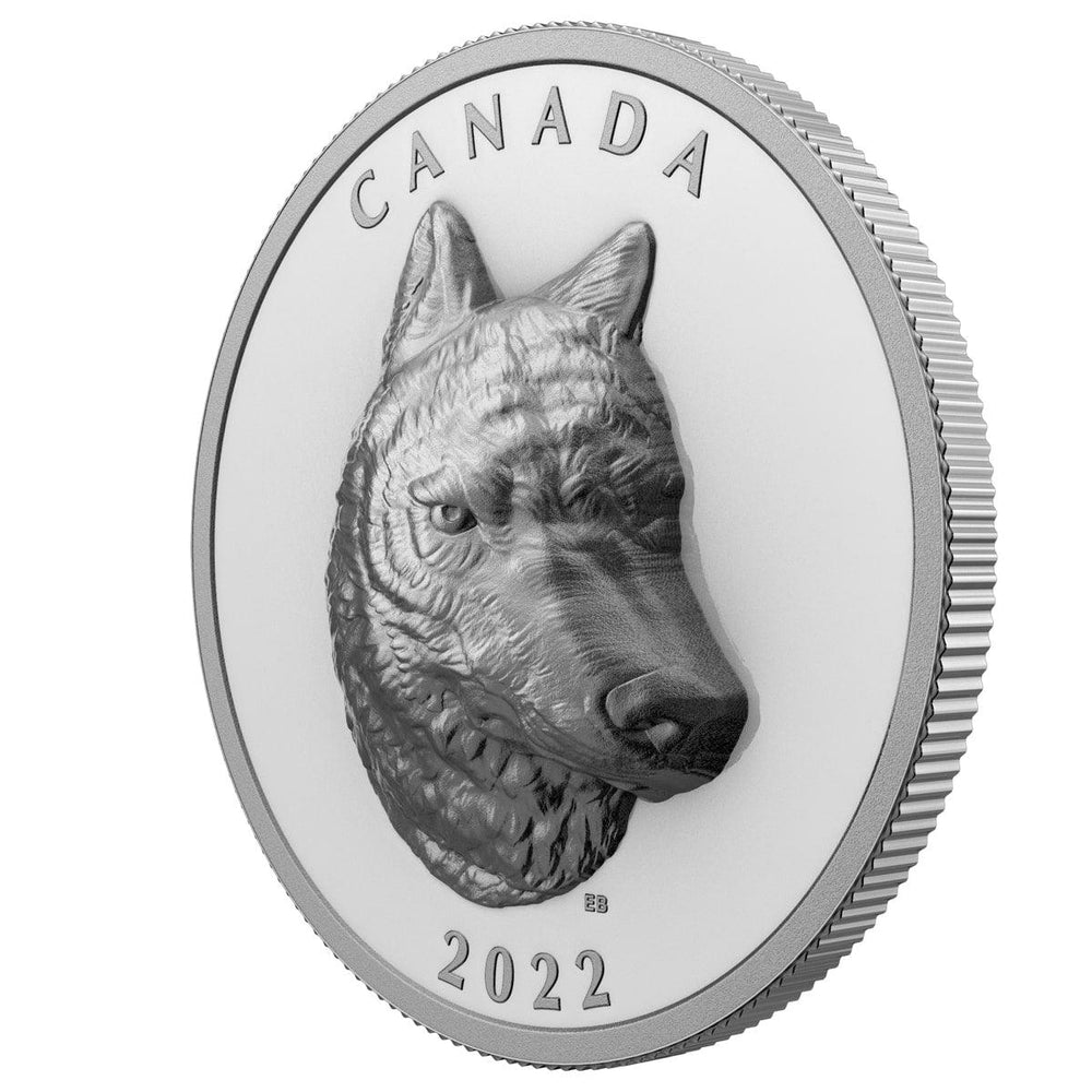 TIMBER WOLF Silver Coin $25 Canada 2022 - Royal Canadian Mint